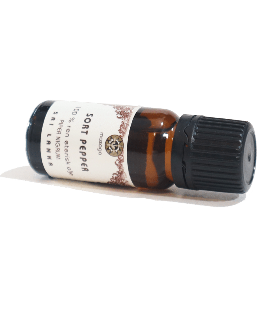 Sort Pepper 100% eterisk olje. 10ml - masaga.no